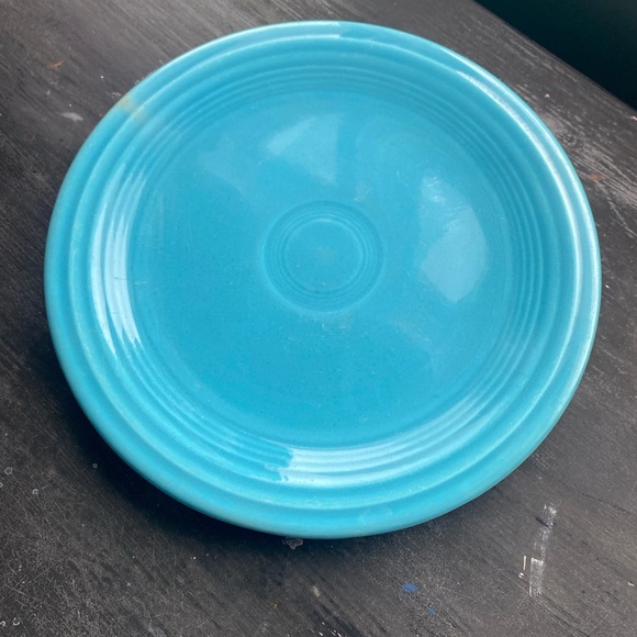 Fiesta | Kitchen | Vintage Fiesta Fiestaware Turquoise Blue 92 Luncheon ...